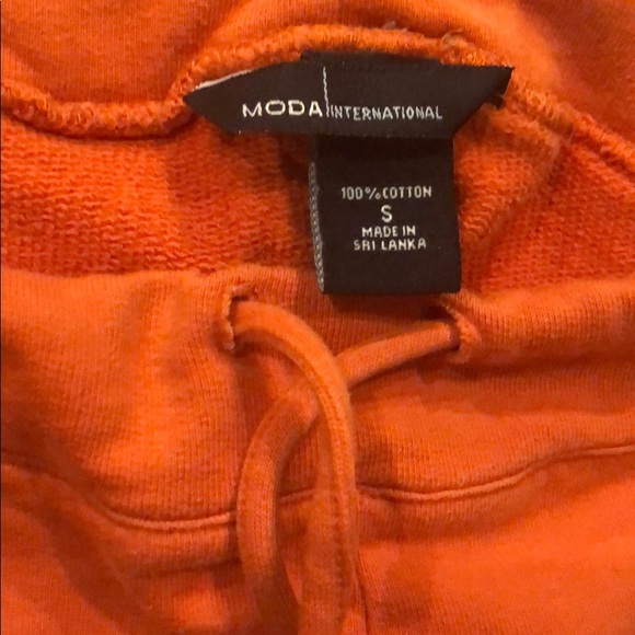 Moda International | Other | Orange Moda Intl Jacket Pants Wsilver ...